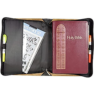 Embossed Spiritual Divine Tree of Life Holy Bible Book Cover (Large Size)