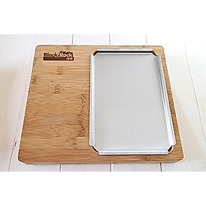 Black Rock Grill - Premium Lava Stone Cooking Set for Sizzling Steak and Seafood, Restaurant-Quality Meals at Home