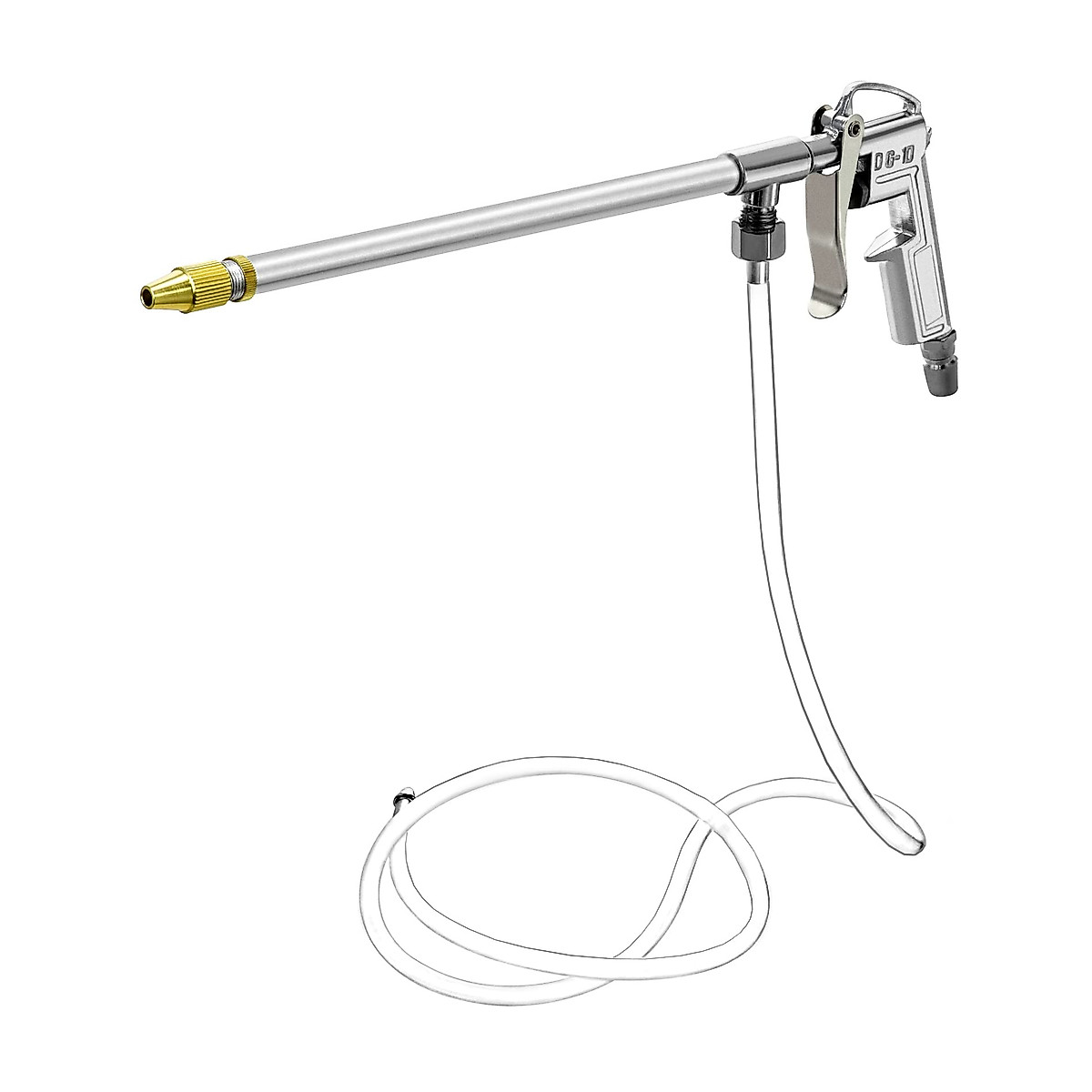 QWORK Spray Gun, 2 Pack Aluminum Pneumatic Air Engine Cleaning Washer Gun Kit Tool, 1/4"