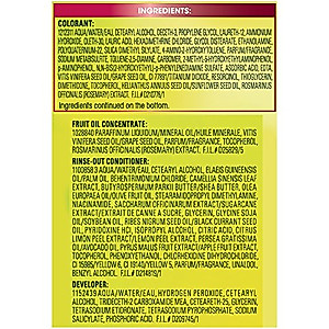 Garnier Hair Color Nutrisse Nourishing Creme, 462 Dark Berry Burgundy (Sugar Beet) Red Permanent Hair Dye, 1 Count (Packaging May Vary)