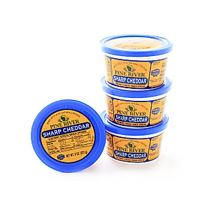 Sharp Cheddar Cheese Spread 8 Ounce (Pack of 4)