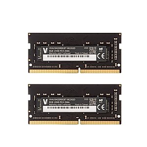 V-Color 16GB(2x8GB) 2666MHz DDR4 Compatible for iMac Retina 5K, 27-inch, 2019 and iMac Retina 5K, 27-inch, 2020 Non-ECC SODIMM Laptop Memory Ram Upgrade PC4-21300 CL19 260-PIN 1.2V (TN48G26S819K-VC)