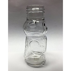 CLEARVIEW CONTAINERS | 2 Ounce Honey Bears with Screw Top Lid | Perfect for Holidays, Baby Shower Gifts, Beekeeping, Honey Dispensing (2 Ounce Bears, 24 Pack, Yellow)