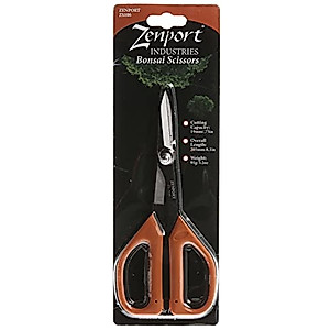 Zenport ZS106 Scissors, Bonsai/Floral Pruning, 8.3-Inch Long