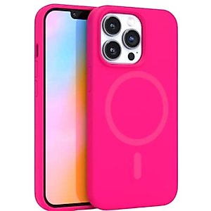 FELONY CASE - iPhone 12 Pro Max Case, Stylish Neon Pink iPhone Case - 360° Shockproof Protective Case Designed for iPhone 12 Pro Max - Compatible with MagSafe