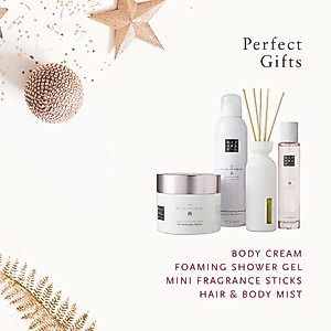 RITUALS Sakura Renewing Gift Set - Foaming Shower Gel, Body Cream, Hair & Body Mist & Mini Fragrance Sticks with Rice Milk & Cherry Blossom - Large