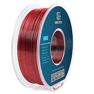 Geeetech Regular PLA Filament 1.75mm,3D Printer Consumables,Printing Materials Dimensional Accuracy +/- 0.03 mm,1kg Spool (2.2lbs), Fit Most FDM Printer,Blue