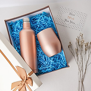 TCAIRG - 4 oz - Blue - Crinkle Cut Paper Shred Filler great for Gift Wrapping, Basket Filling, Birthdays, Weddings, Anniversaries, Valentines Day, and other occasions