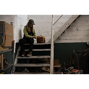 Carhartt 12 Can Two Compartment Lunch Box | Durable, Fully-Insulated Lunch Bag for Women & Men, Large Lunchbox (Black)