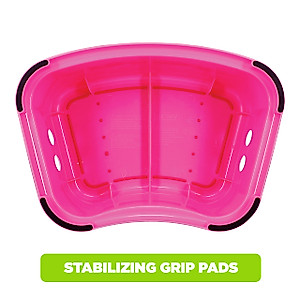 Ginsey Nickelodeon PAW Patrol Skye and Everest Step Stool - Kids Step Stool, Potty Training, Non-Slip, Bathroom, Kitchen, Lightweight