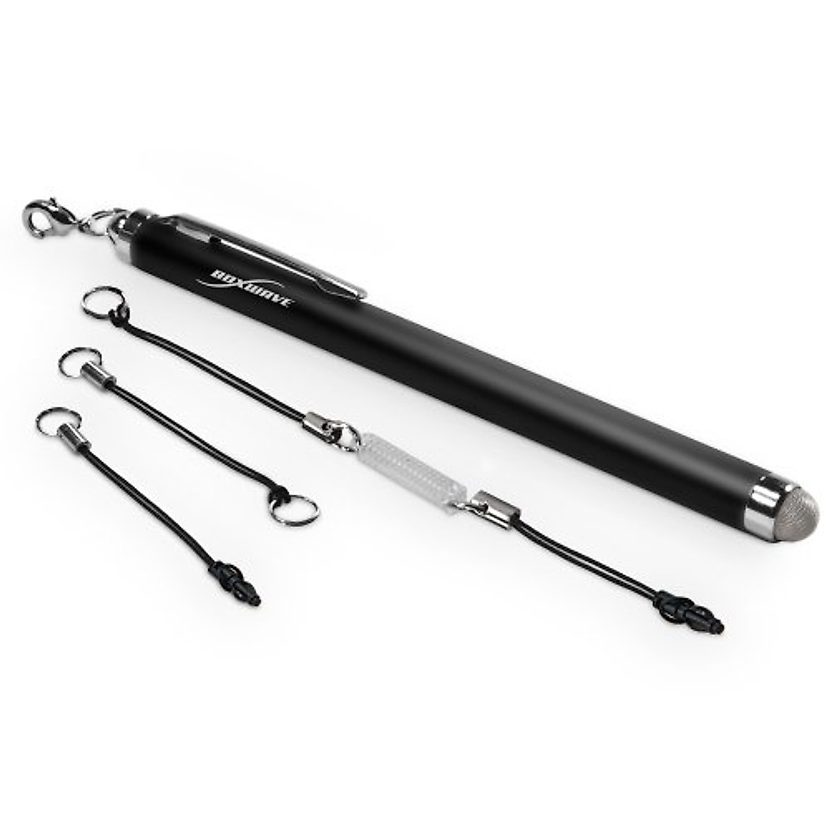 BoxWave Stylus Pen Compatible with Acer ConceptD 7 Ezel (CC715-71) - EverTouch Capacitive Stylus, Fiber Tip Capacitive Stylus Pen for Acer ConceptD 7 Ezel (CC715-71) - Jet Black