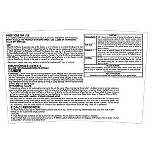 Pool Mate 1-1407 Jumbo Tabs Swimming Pool Chlorine, 7-Pounds