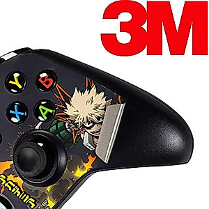 Skinit Decal Gaming Skin Compatible with Xbox One Controller - Officially Licensed Funimation Katsuki Bakugo Design