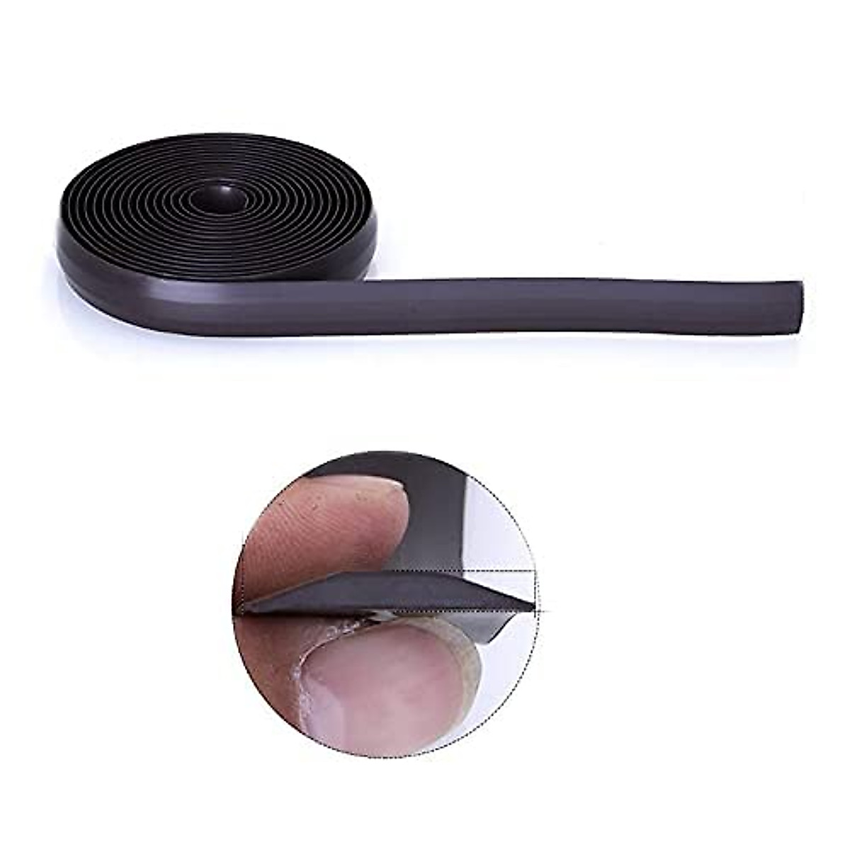 6.5ft Magnetic Boundary Strips, Limit The Active Area of Robot Vacuum Cleaners, Magnetic Tape for Robot Vacuum Cleaners, Compatible with Shark Ion, Xiaomi, Eufy, Roborock, Neato