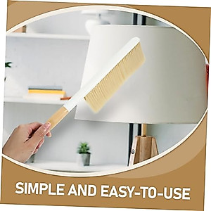 HAPINARY Dust Brush Hair Broom Carpet Cleaning Brush Cleaning Brushes for Household Use Brush Grubber Soft Brush Whisk Brooms Soft Bristle Hair Brush Soft Cleaning Brush Beige The Pet