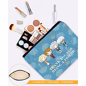 Golden Merchandise Fans Funny Singer Gear Merch Zipper Pouch TV Show Makeup Bag Merchandis for Women Friends Gifts Travel Cosmetic Bag