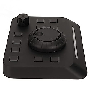 Zyyini Video Editing Console, 10 Custom Buttons Video Creative Console for Windows, Compatible with Final Cut X, EDIUS, Davinci, Premiere Editing Software, for Video Beginner, Post Creator