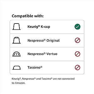AmazonFresh 80 Ct. K-Cups, Colombia Medium Roast, Keurig K-Cup Brewer Compatible