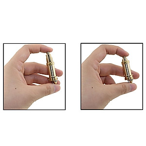 DGZZI 2PCS Replacement Poppet Bolt Ejector Plug Brass Waste Poppet Suitable for Bathroom Basins and Sink and Bathtubs