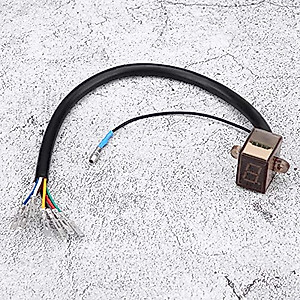 Gear Indicator, Universal Motorcycle 6 Speed Digital Gear Indicator Shift Lever Sensors Gear Display Gear Indicator 6 Speed Shift Lever Senso Motorcycle Gear Indicator Universal Gear Position indicat