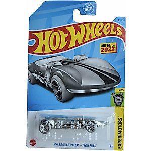 Hot Wheels HW Braille Racer Twin Mill, Experimotors 4/5 [Silver] 85/250