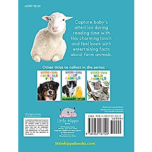 Touch and Feel Farm Animals - Novelty Book - Children's Board Book - Interactive Fun Child's Book
