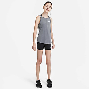 Nike Girls Nikepro 3IN Short DA1033-010 Size S Black/White