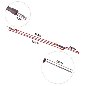 00755060 Meat Probe Thermometer Compatible with Thermador, Bosch, BSH Range Stove, Oven, Grill, Baker,Replace 492332 00492332