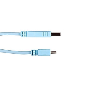RW RoutersWholesale USB 2.0 Console Cable Compatible/Replacement for Cisco A-Male to Mini-B Cord - 6 Feet (1.8 Meters)