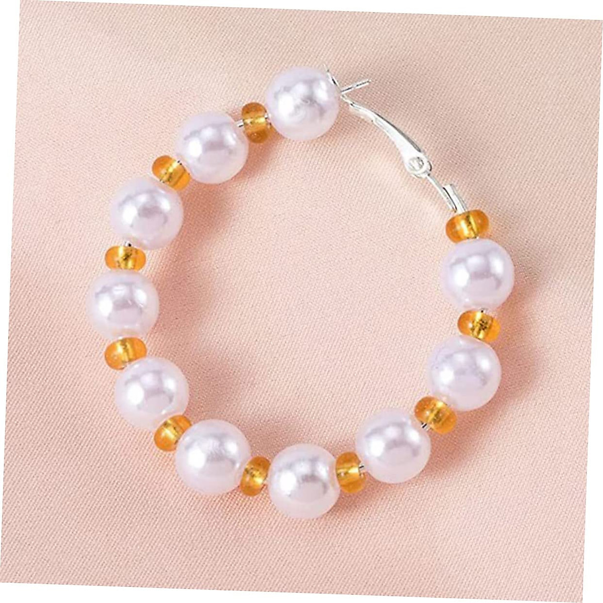 VILLCASE 3sets Earring Hoops for Jewelry Crafting Women's Earring Studs Earring Making Kit Alloy Round Hoops Jewelry Supplies 96pcs*3