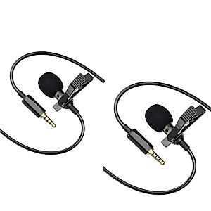 Rode Wireless GO II 2-Person Compact Wireless Mic System/Recorder Bundle with 2X Omnidirectional Lavalier Microphone
