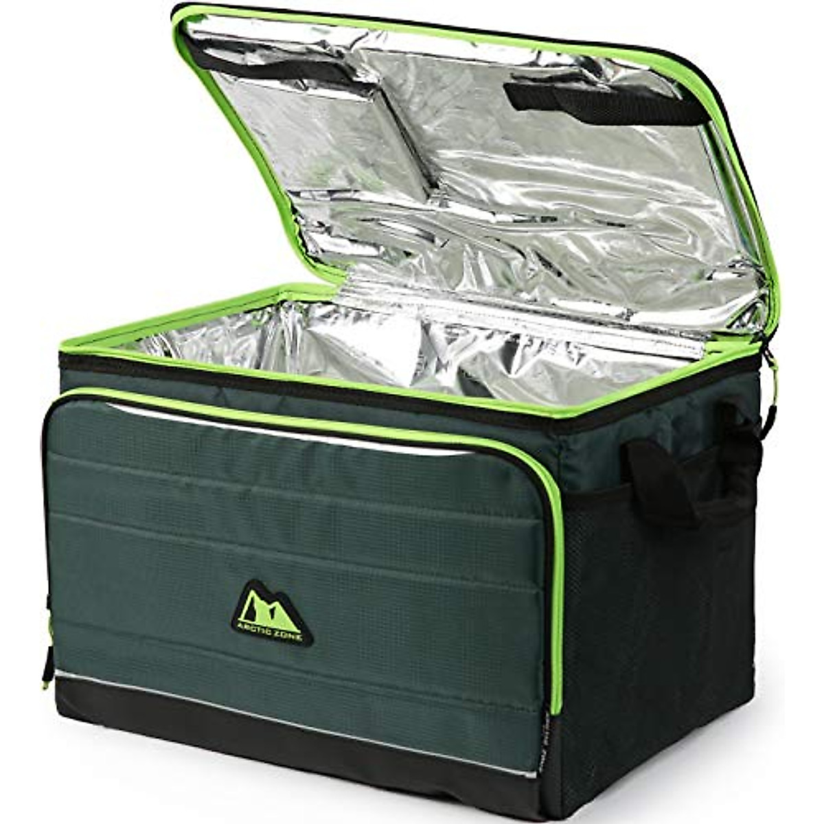 Arctic Zone 50 Can Ultimate Tabletop Cooler, Green, (L x W x H”) 17 x 11.75 x 11