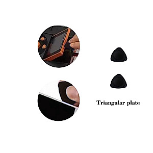 15pcs Scraper Tool Multiple Purposes Plastic Scraper Putty Knife removal shovel pryTool Set (BLACK)