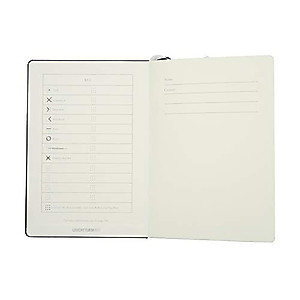 LEUCHTTURM1917 - Official Bullet Journal - Medium A5 - Hardcover Dotted Notebook (Black) - 240 Numbered Pages