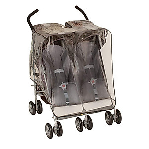 Jeep Side by Side Stroller One Size Weather Shield, White