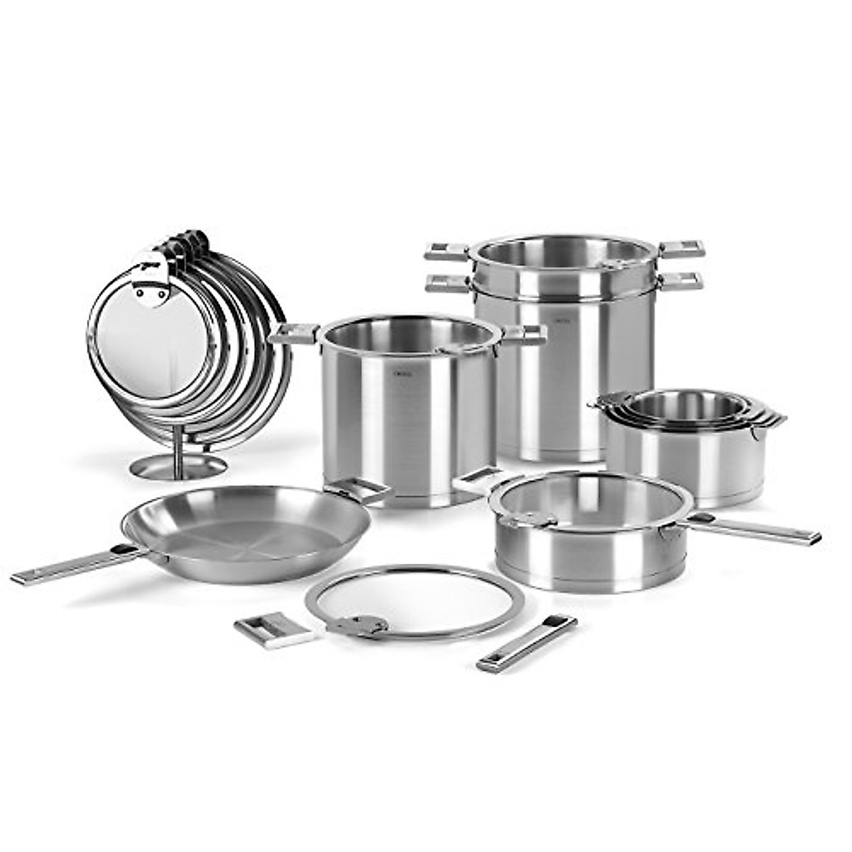 Cristel Strate Long Handle, Silver