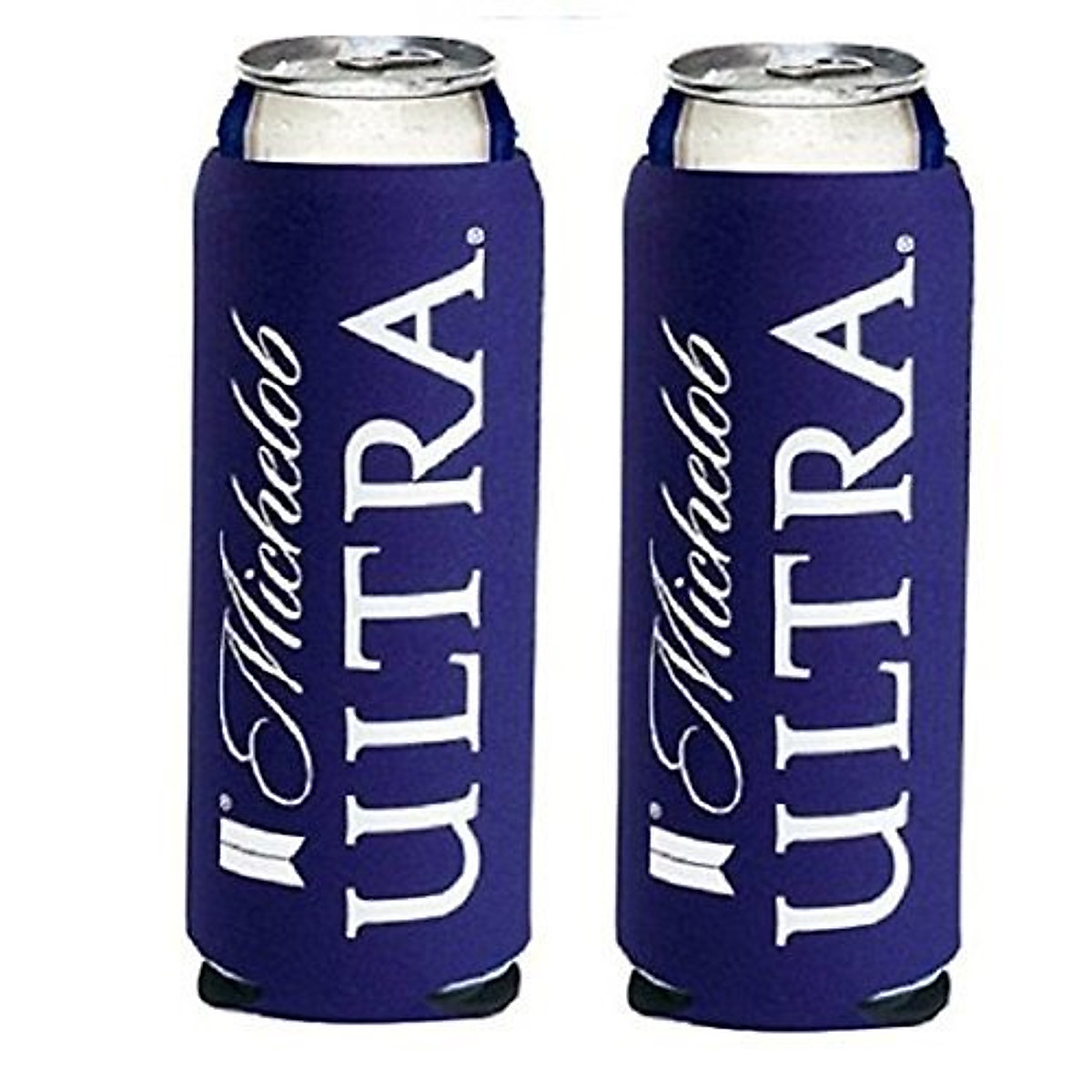 Michelob Ultra Slim Line Can Cooler - Set of 2
