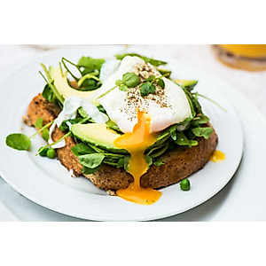 KitchenCraft KCCVPOACH2 2 Egg Poacher Pan in Gift Box, Non Stick and Induction Safe, Stainless Steel, 16 cm