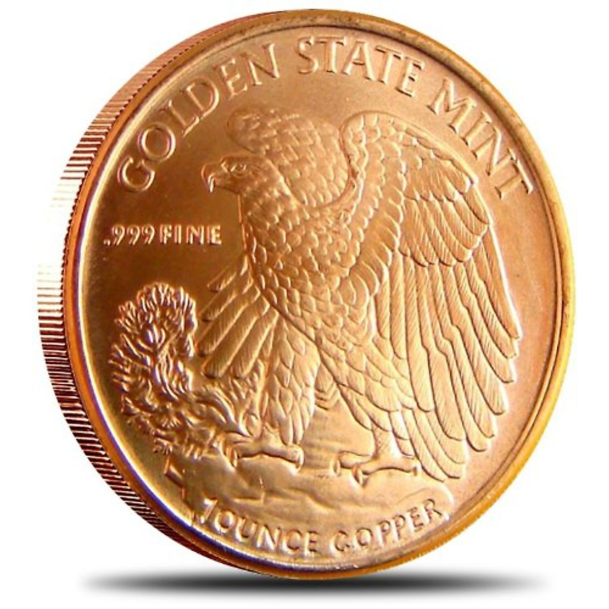Walking Liberty 1 Avdp Ounce .999 Fine Copper
