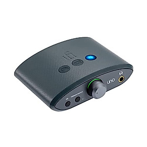 iFi uno - DAC & Headphone AMP - USB-C Input - Improve Lacklustre Audio - Streaming/Gaming/Music Modes Adjust Sound to Suit You - 32-bit/384kHz/DSD256/MQA - Windows/MAC/Smart Device/Active Speakers