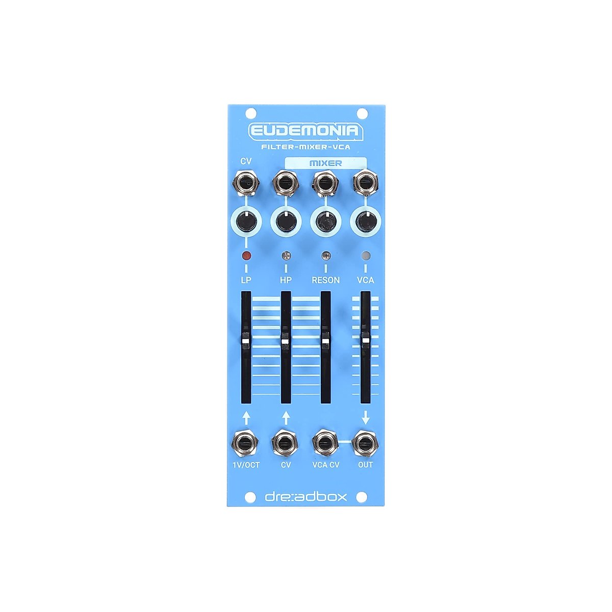Dreadbox Eudemonia Dual Filter with 3 to 1 Mixer Euorrack Module