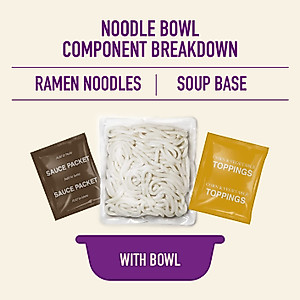 Annie Chun's - Noodle Soup Bowl, Shoyu Ramen Flavor, Instant & Microwavable, Non-GMO, Vegan, Healthy & Delicious, 5.4 Oz (Pack of 6)
