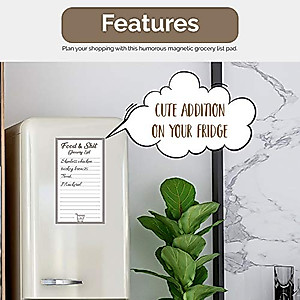 STEELAID Full Magnetic Back Grocery list 50 Sheets Christmas Gifts for Mom