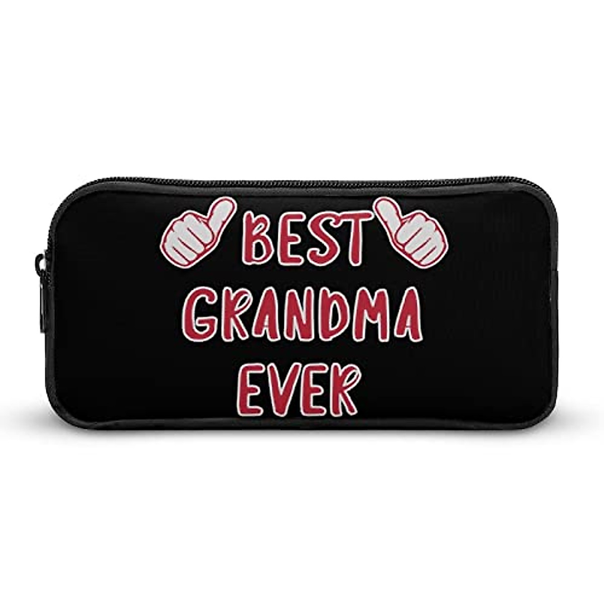 Best Grandma Ever Pencil Case Stationery Pen Pouch Portable Makeup Storage Bag Organizer Gift