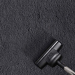 Asvin 5x7 Area Rug, Fluffy Living Room Area Rug, Luxury Large Area Rug, Non-Skid Fleece Carpets for Bedroom Home Décor, Soft Plush Furry Rug for Kids Room, Washable Floor Rug (5x7 Feet, Grey)