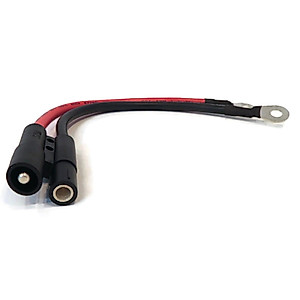 The ROP Shop | Pack of 3 - Snowplow Motor Power Cable & Plug for National Liftgate Part SNP6620