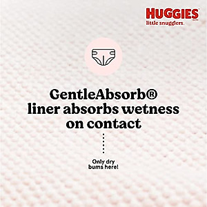 Huggies Little Snugglers Baby Diapers, Size 5 (27+ lbs), 120 Ct