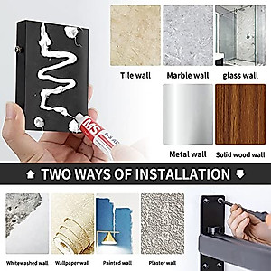 BESTHLS Wall Mounted Portable Clothes Drying Rack with Space Saver Clothes Hangers Design Universal for Balcony Mudroom Bedroom Kitchen Foldable Laundry Rack (2-Pole White)