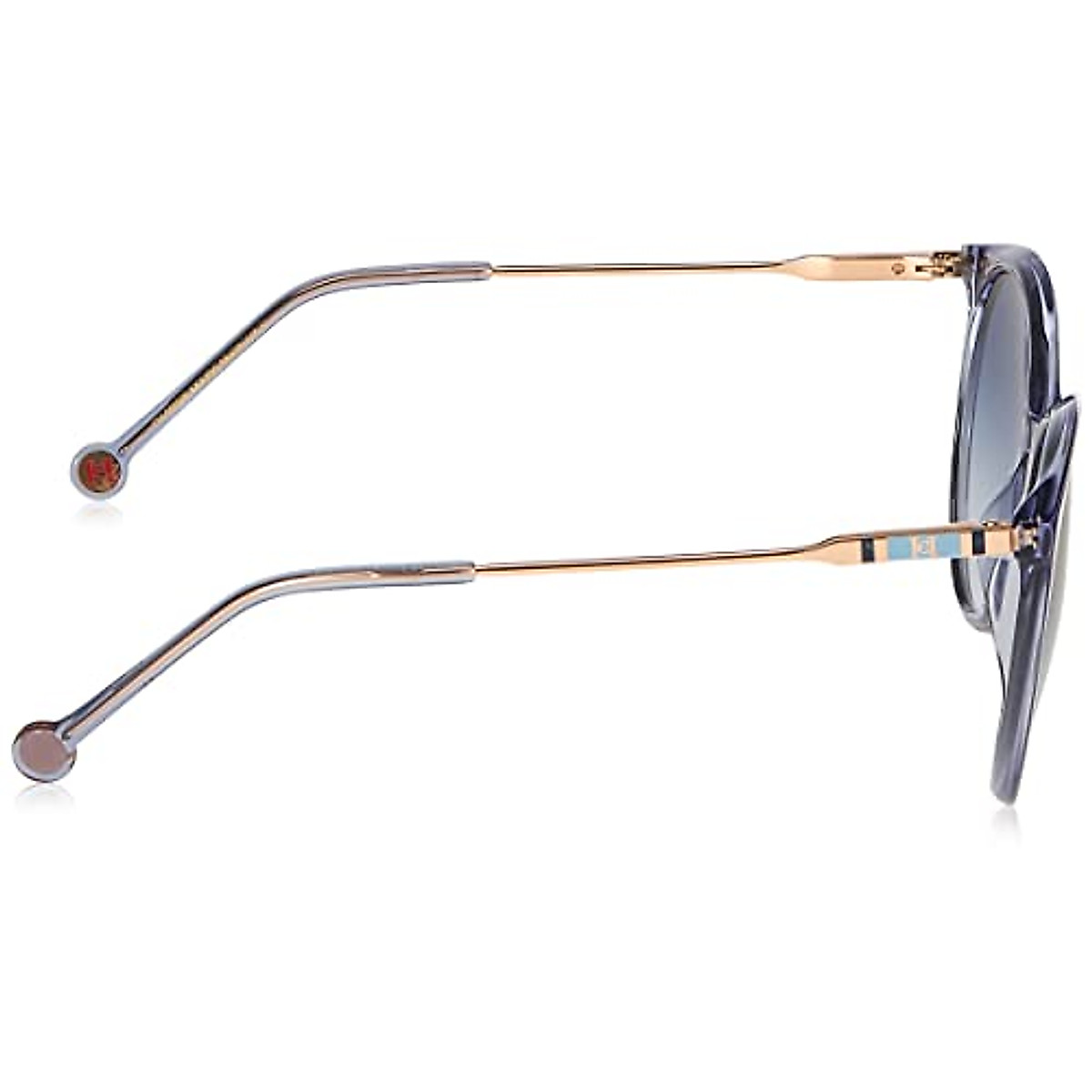 Carolina Herrera Violet Shaded Round Ladies Sunglasses CH 0069/S 0MVU DG 56