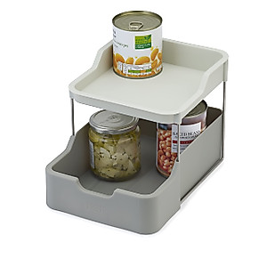 Joseph Joseph Duo 2-tier Cupboard Organizer with Drawer